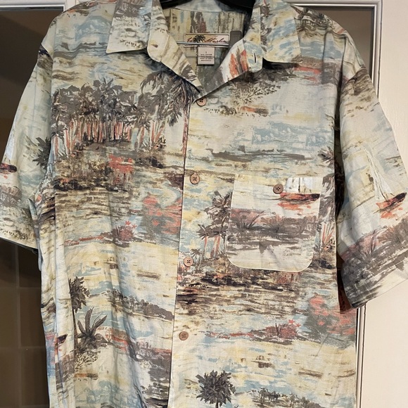 Joe Marlin | Shirts | Joe Marlin Tropical Print Camp Shirt | Poshmark